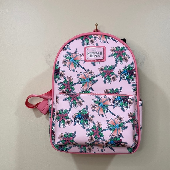 Loungefly | Bags | Nwt Loungefly Stranger Things Pink Creatures Mini ...